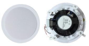 China 6 Inch 6W ABS Ceiling Speaker In Ceiling Surround Sound Speakers for sale