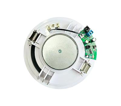 China Oval 6 Inch Ceiling Active Speaker ABS Dual Cone 4×10W OEM ODM for sale