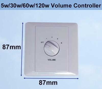 China AT-330R 5W Smart Volume Control Switch PC Audio White Color Switch for sale