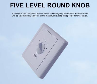 China AT-330R 5W Smart Volume Control Switch PC Audio White Color Switch for sale