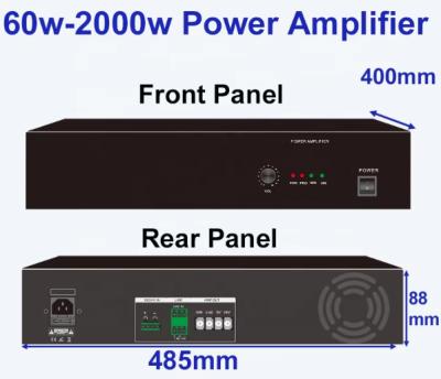 China PA-120A 80DB 120W Power Amplification Circuit Power Amplifier 80HZ-20KHZ for sale