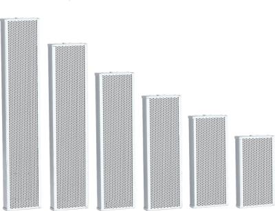 중국 100V OEM ODM 방수 사운드 칼럼 스피커 20W 알루미늄 소재 판매용