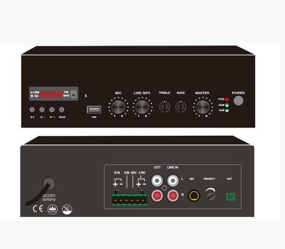 China Desktop Digital Mixing Amplifier 60W with Bluetooth MP3 FM OEM ODM for sale