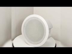 Decorative Coaxial Ceiling Speaker For Hotel Restaurant Background Music