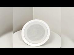 CL-106 전원 6W 6인치 천장 스피커 최고 품질 흰색 천장 스피커 사무실 호텔 레스토랑용 전문 등급 스피커
