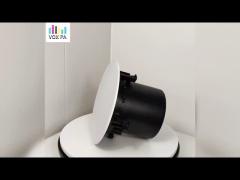 Watch: 5W-40W 8 In Ceiling Speakers 100V 70V 8 Ohm Ceiling Speakers Showcase