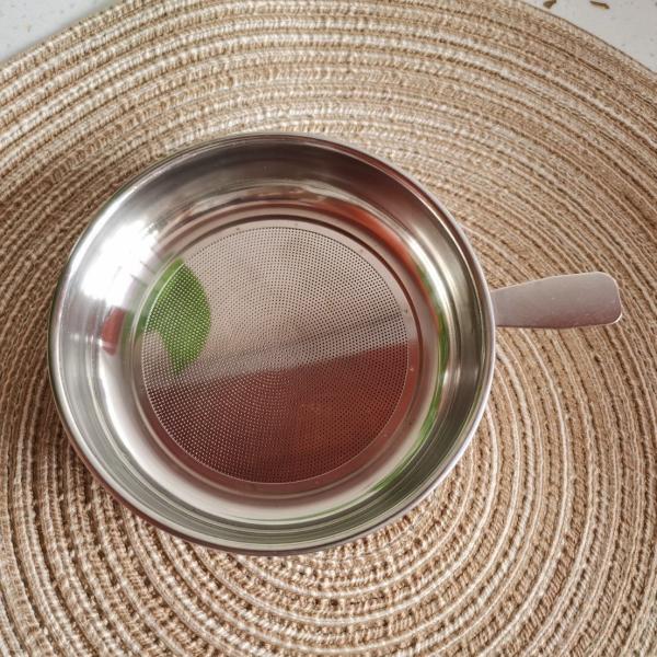 Quality Handmade Ceramic Container Keeper with Strainer Enamel Customized Logo Bacon Fat for sale