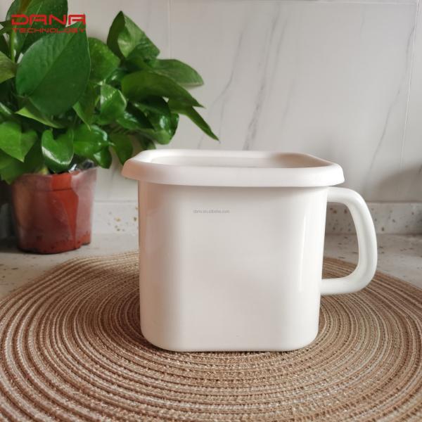 Quality Enamel Steel Classical Mini Fast Noodle Cooking Pot For Convenient Snack Making for sale