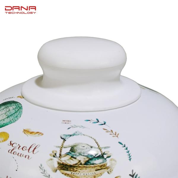 Quality Customized Color 1.45L Enamel Noodle Pot With Comfortable C Shape Handle for sale