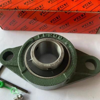 中国 注文のサイズのChrome UCFL204のピロー・ブロックのボール ベアリング25mm 販売のため