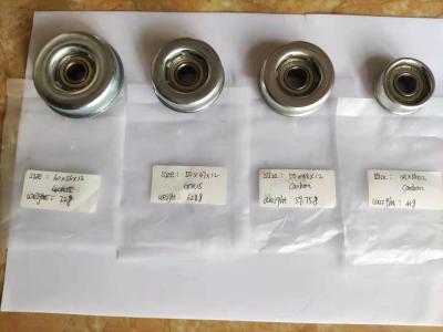Cina l'identificazione di 12mm ha galvanizzato i cuscinetti a rulli flangiati sopportanti timbrati 6001 6201 per il trasportatore in vendita