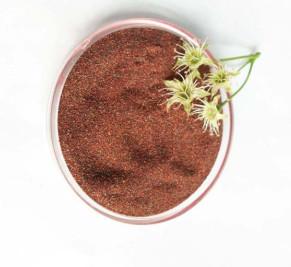 China Red garnet 30/60 mesh garnet sand for sale