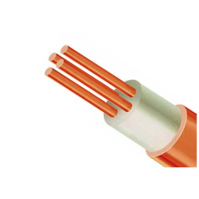 China Mic Mineral Insulated Cable with Copper Jacket 950 Degree C Three Hours Bttz -750V 4X10 mm2 for sale