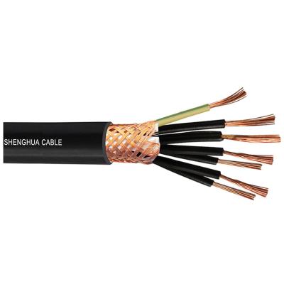 China Control Cable Multi-Core Copper Wire Braid Screen Kvvrp-0.6/1kv 7X2.5 Sqmm for sale