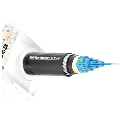 China Flexible Multicore Copper Conductor 450/750V Shielded PVC Insulated LSZH Control Cable for sale