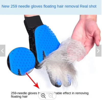 Cina Guanto di galleggiamento degli animali domestici dei capelli di Cat Pet Hair Remover Pet pulito in vendita