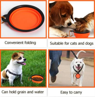 Cina Alimentatore di gomma della bevanda di viaggio della ciotola del cane del TPE dell'alimentatore di Costom della ciotola lenta del cane in vendita