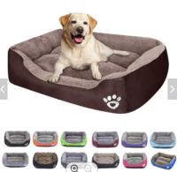 China Custom Breathable Pet Crate Bed Dog Sofa Bed Double Sided for sale