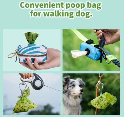 Cina Borsa Cat Poop Bags degradabile concimabile biodegradabile della poppa del cane di disposizione in vendita