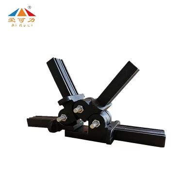 China Durable French Canopy Components Folding Stand With Four Legs Chain Connection for sale