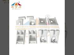 10 Piece Set Of HA Type Die Cast Parts Aluminum Anodizing Surface Treatment