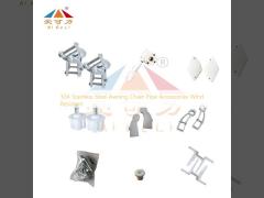 304 Stainless Steel Awning Chain Pipe Accessories Wind Resistant