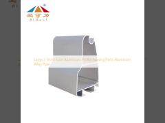 Large L-front tube Aluminum Profile Awning Parts Aluminum Alloy Pipe