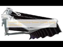 Luxury HA Type Cantilever Outdoor Sunshade Awning Aluminium Alloy