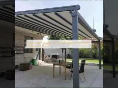 Large Scale Foldable Tent Canopy Retractable Outdoor Folding Sun Shade