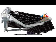 luxury ha type cantilever outdoor sunshade awning aluminium alloy