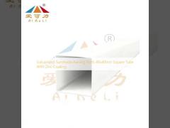 Galvanized Sunshade Awning Parts 40x40mm Square Tube With Zinc Coating