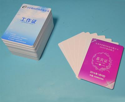 China Custom Business Membership ID Card 70x100mm 80x120mm,OEM pvc Business Membership ID,Epson CD Disk Printing Tray for sale
