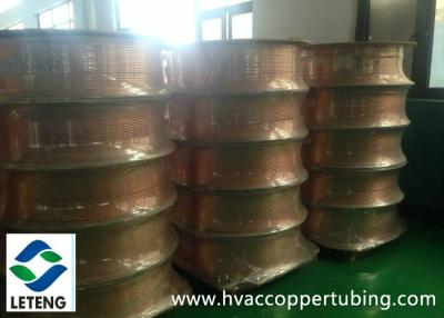 China Refrigeration Copper Compression Fittings , M1 UL94 Pancake Coil Copper Tube for sale