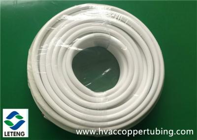 China Thin Wall Thick Copper Tubes for Air Conditioning , 15 mm Plastic Coated Copper Pipe for sale