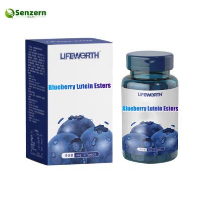 China OEM Blueberry Lutein Ester Tablets Candy Vitamin Chewable Tablets for sale