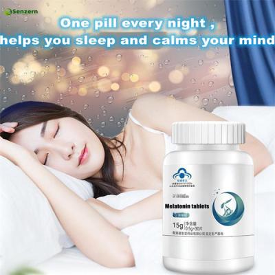 China Melatonin Tablets Plus Vitamin B6 Enhance The Effect And Improve Sleep for sale