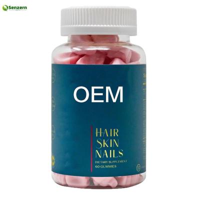 China 60 Capsules Hair Nail Vitamins Adlult Hair Growth Pills For Women for sale