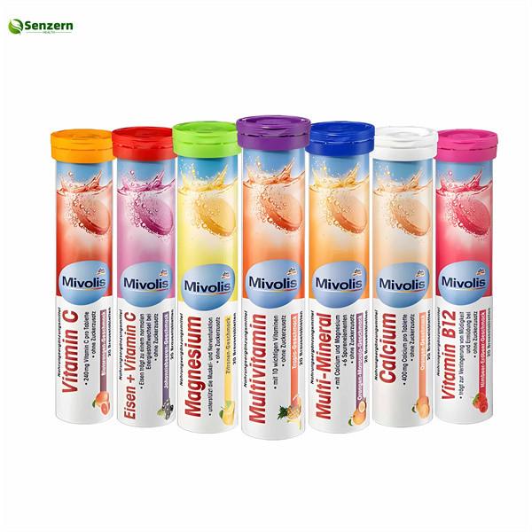 Quality Fruity Vitamin C Effervescent Tablets Multi Vitamin Supplements Sugar Free for sale