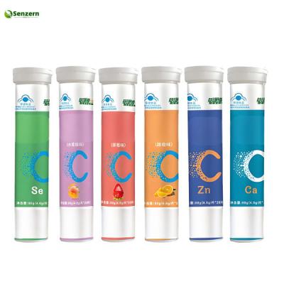 China Fruity Vitamin C Effervescent Tablets Multi Vitamin Supplements Sugar Free for sale