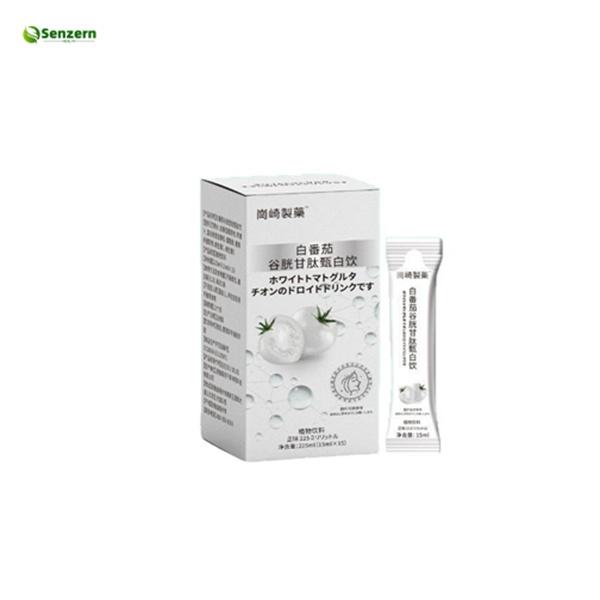 Quality Customized White Tomato Glutathione Whitening Supplements Beverage Sensitive Skin Friendly for sale