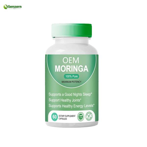 Quality Additive Free Moringa Seed Capsule 60 Pills Multiple Vitamins And Minerals for sale