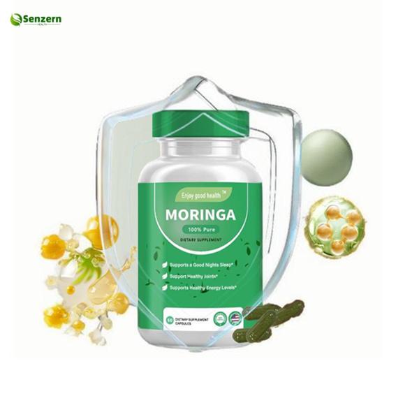 Quality Additive Free Moringa Seed Capsule 60 Pills Multiple Vitamins And Minerals for sale