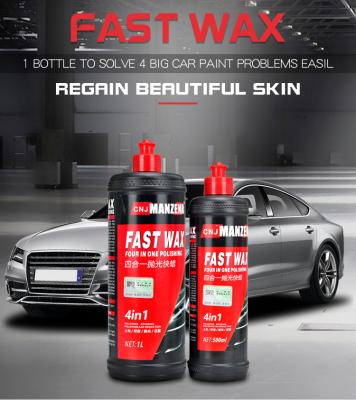 Cina 500ML 4 in 1 cera di lucidatura automatica dell'automobile del composto per rimuovono la riparazione della pittura del graffio in vendita