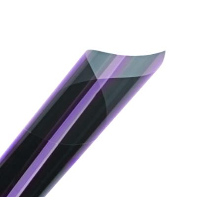 China Van de de Tint Vinylomslag van Chrome van het luxeontwerp Blauwe de auto verpakkende film 1.52m×18m Te koop
