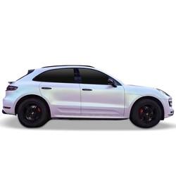 China Van de de Tint Vinylomslag van Chrome van het luxeontwerp Blauwe de auto verpakkende film 1.52m×18m Te koop