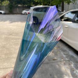 中国 Insulation 1.52M Chameleon Ceramic Solar Film Auto Window Tintを熱しなさい 販売のため
