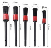 China Multipurpose  Car Clean Tools 5 Sizes Car Cleaning Brush Set for sale