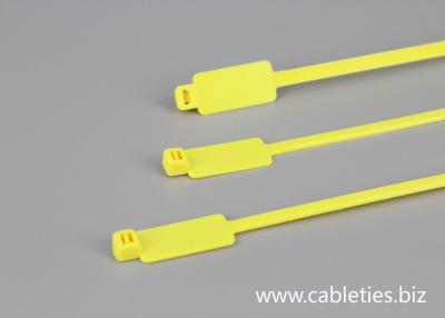 China DEMOELE 4.6*200mm Blue red green yellow colorful custom all lifting numbered marker cable ties with print logo or number for sale