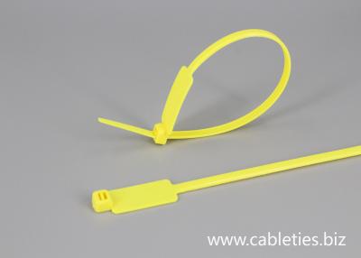 China DEMOELE 4.6*200mm Blue red green yellow colorful custom all lifting numbered marker cable ties with print logo or number for sale