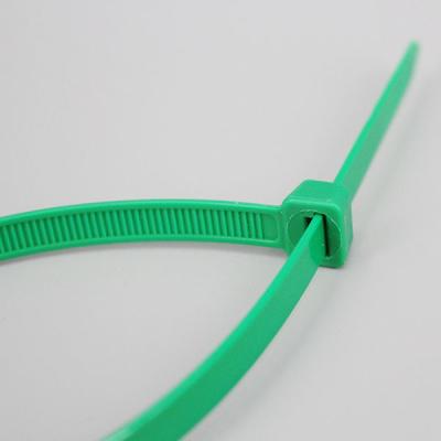 China DEMOELE 3*60mm white black red yellow single loop self-locking plastic wire cable ties strap for sale